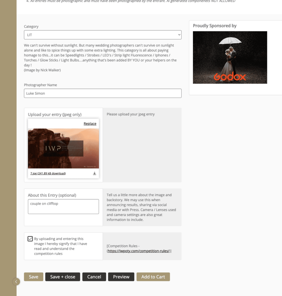 How To's - Submitting your award entries - International Wedding ...